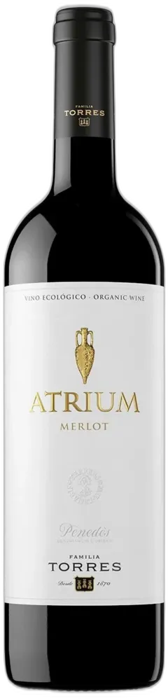 Prix vin Atrium Merlot Rouge Familia Torres Josep Sabarich Catalogne ...