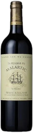 Prix vin la Réserve de Malartic - de 19€ à 228€ - 4 millésimes