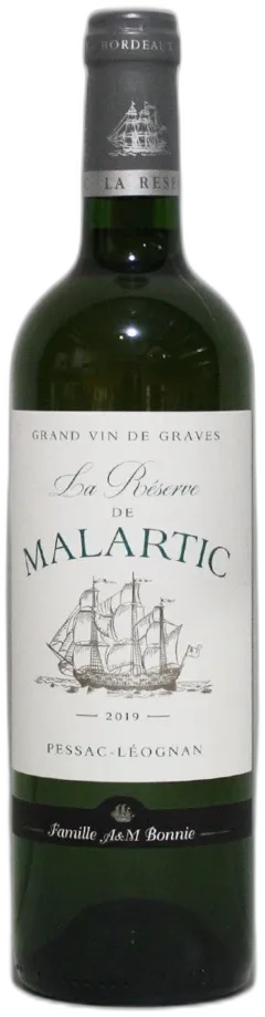 Prix vin la Réserve de Malartic - de 19€ à 228€ - 4 millésimes