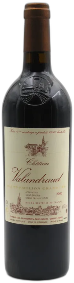 Prix vin Bordeaux Emilion Rouge Saint Valandraud - de 2€ à 2782€ - 31 ...